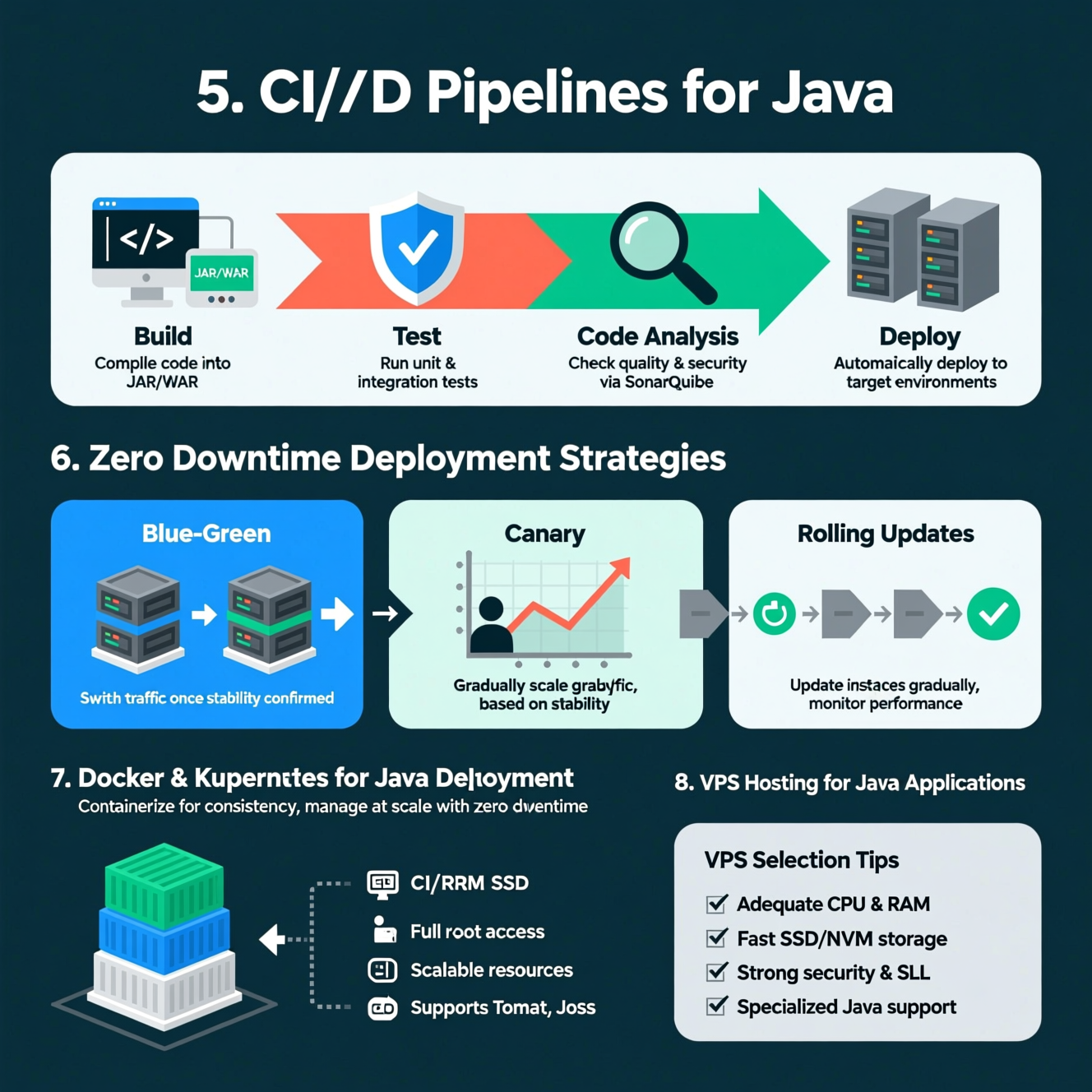 Java deployment automation, Java CI/CD, Maven Java projects, Gradle build tool, Bash script Java ...